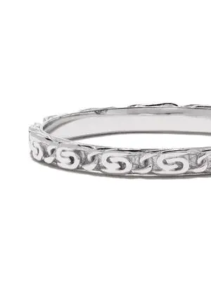 WOUTERS & HENDRIX 18kt Diamond Chain Ring - Silver