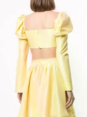 MACGRAW Canary Crop Blouse