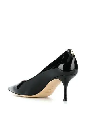 JIMMY CHOO Logo Plaque Pumps