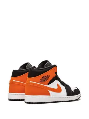JORDAN 1 Mid Shattered Backboard Sneakers - Black