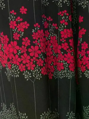 Red Valentino Floral Flared Trousers