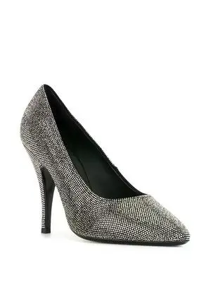 FERRAGAMO Crystal-embellished Pumps
