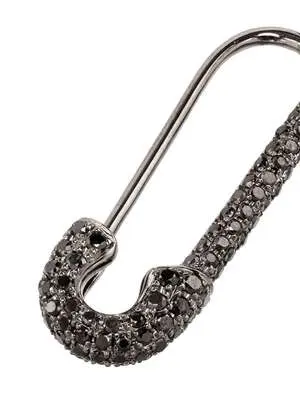 ANITA KO 18kt Gold Safety Pin Diamond Earring