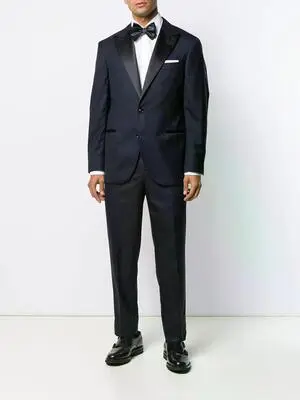 Brunello Cucinelli Peak-lapel Suit - Blue