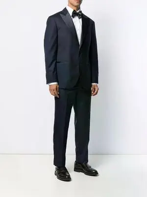 Brunello Cucinelli Peak-lapel Suit - Blue