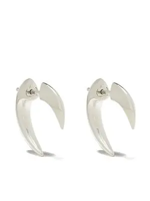 SHAUN LEANE Mini Talon Earrings - Silver