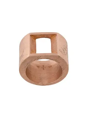 PARTS OF FOUR Crescent Plane Ring - Pink