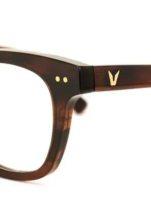 Gentle Monster South Side B4 Square-Frame Glasses - Brown
