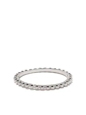 WOUTERS & HENDRIX 18kt Ball Chain Ring - Silver