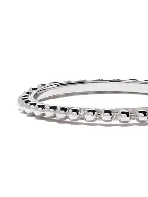 WOUTERS & HENDRIX 18kt Ball Chain Ring - Silver