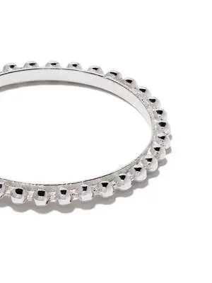 WOUTERS & HENDRIX 18kt Ball Chain Ring - Silver