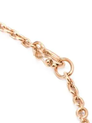 Irene Neuwirth 18kt Rose Gold Oval Chain Necklace - Pink