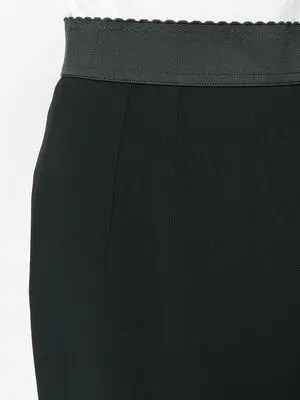 Dolce & Gabbana Scallop-edge Midi Skirt