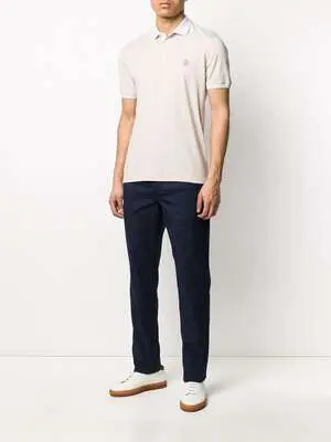 Brunello Cucinelli Straight Leg Chinos - Blue