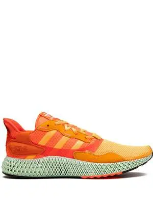 Adidas Zx 4000 4d Sns Los Angeles Sunrise Sneakers - Orange