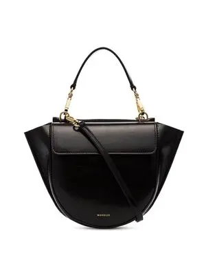 WANDLER Mini Hortensia Leather Shoulder Bag