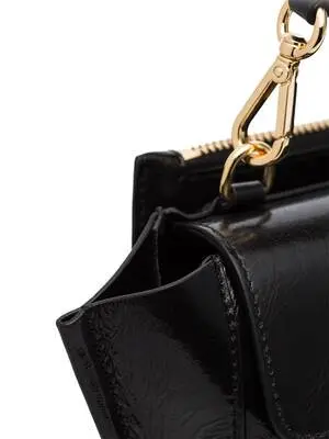 WANDLER Mini Hortensia Leather Shoulder Bag