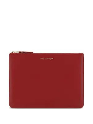 Comme Des Garçons Logo-print Leather Wallet