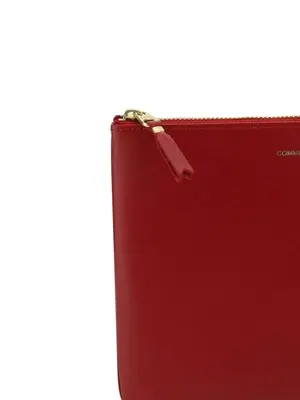 Comme Des Garçons Logo-print Leather Wallet