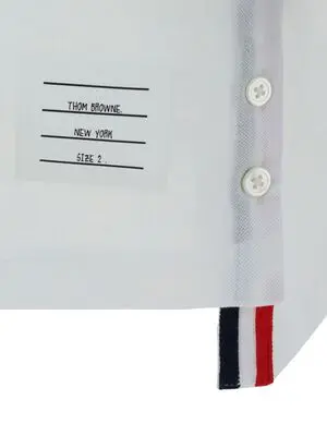 Thom Browne Chest Pocket Polo Shirt - White