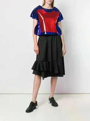 Comme Des Garçons Two Dimension Blouse