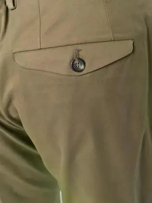 DELL'OGLIO Cropped Chino Trousers