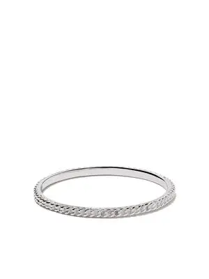 WOUTERS & HENDRIX 18kt Gold Gourmet Chain Ring - Silver