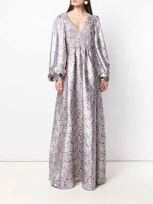 Stella McCartney Floral Print Evening Dress