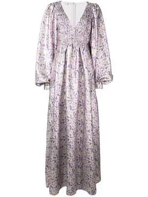 Stella McCartney Floral Print Evening Dress