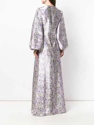 Stella McCartney Floral Print Evening Dress