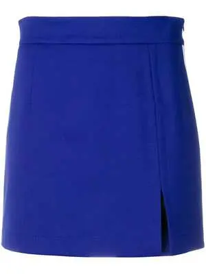 SSHEENA Slit Mini Skirt - Blue