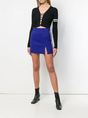 SSHEENA Slit Mini Skirt