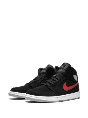 JORDAN Air 1 Mid Sneakers - Black