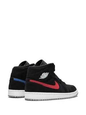 JORDAN Air 1 Mid Sneakers - Black