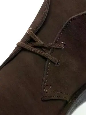 Clarks Suede Desert Boots - Brown