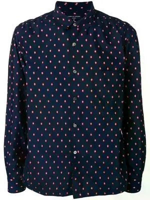 Comme Des Garçons Geometric Embroidery Shirt