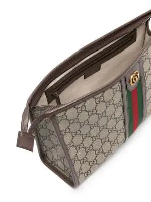 Gucci Ophidia Gg-canvas Wash Bag