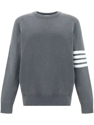 Thom Browne 4-bar Milano Stitch Pullover