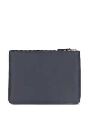 Comme Des Garçons Logo Leather Pouch