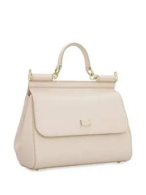 Dolce & Gabbana Large Sicily Tote Bag - Neutrals
