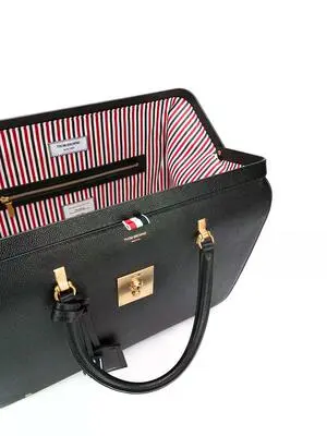 Thom Browne Pebble Grain Mr. Thom Bag - Black