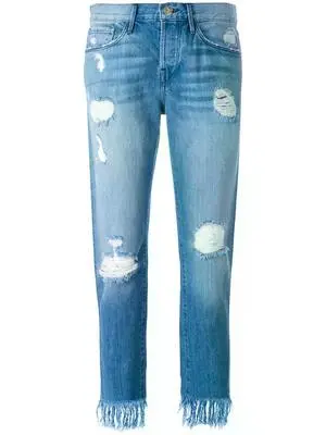 3x1 Wm3 Crop Fringe Jeans