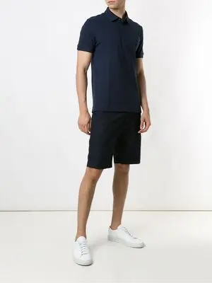 Lacoste Logo Patch Polo Shirt - Blue