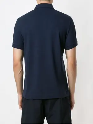 Lacoste Logo Patch Polo Shirt - Blue