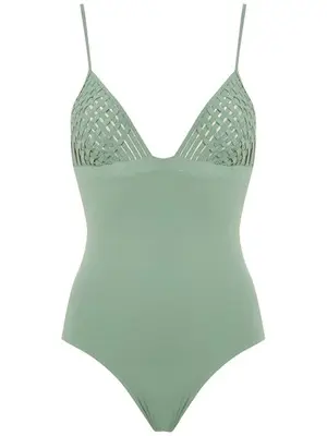 CLUBE BOSSA Lagus One-piece Swimsuit - Green