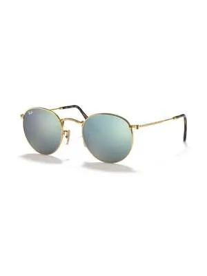Ray-ban Round Metal Sunglasses - Gold