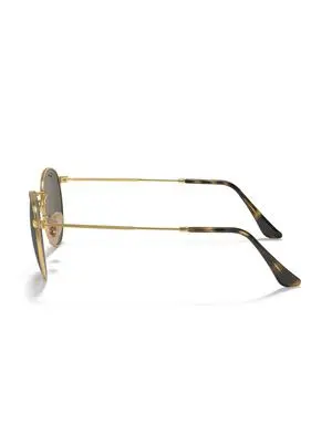 Ray-ban Round Metal Sunglasses - Gold