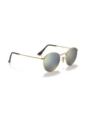 Ray-ban Round Metal Sunglasses - Gold