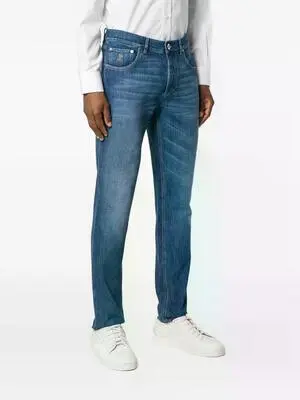 Brunello Cucinelli Logo-patch Jeans