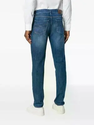 Brunello Cucinelli Logo-patch Jeans